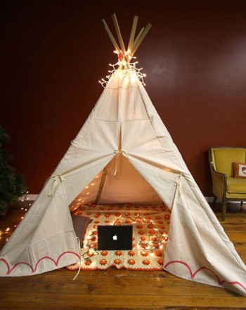Indoor teepee
